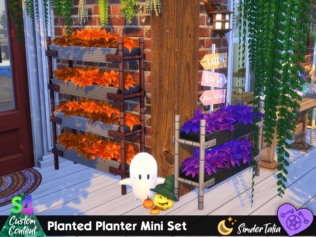 Planted Planter Mini Set - Gallery - The Sims 4 Build / Buy - CurseForge