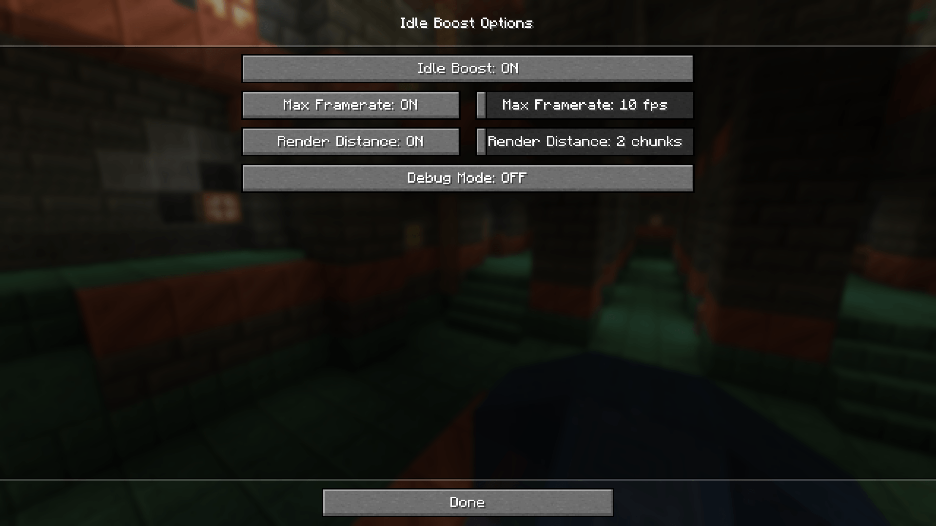 Idle Boost - Gallery - Minecraft Mods - CurseForge