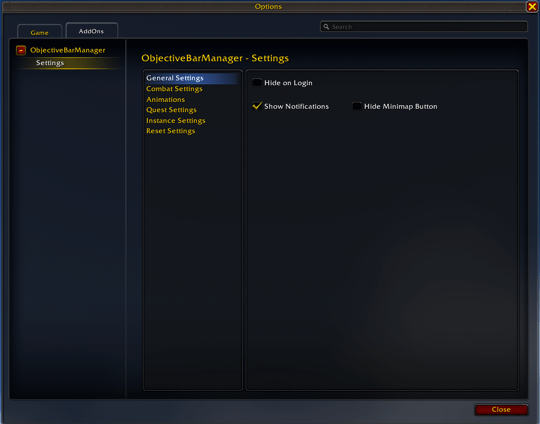 ObjectiveBarManager - Gallery - World of Warcraft Addons - CurseForge