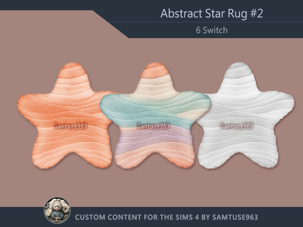 Abstract Star Dance Rug #2 Samtuse963 - The Sims 4 Build / Buy - CurseForge