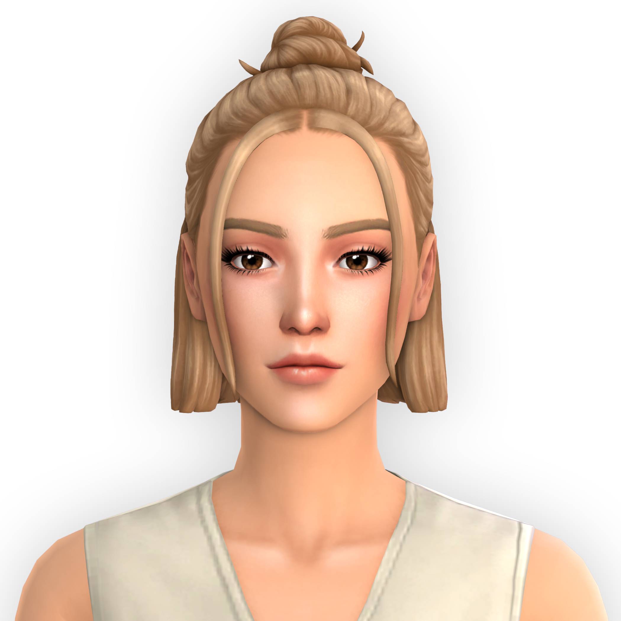 QICC - Ruby Hair - Gallery - The Sims 4 Create a Sim - CurseForge