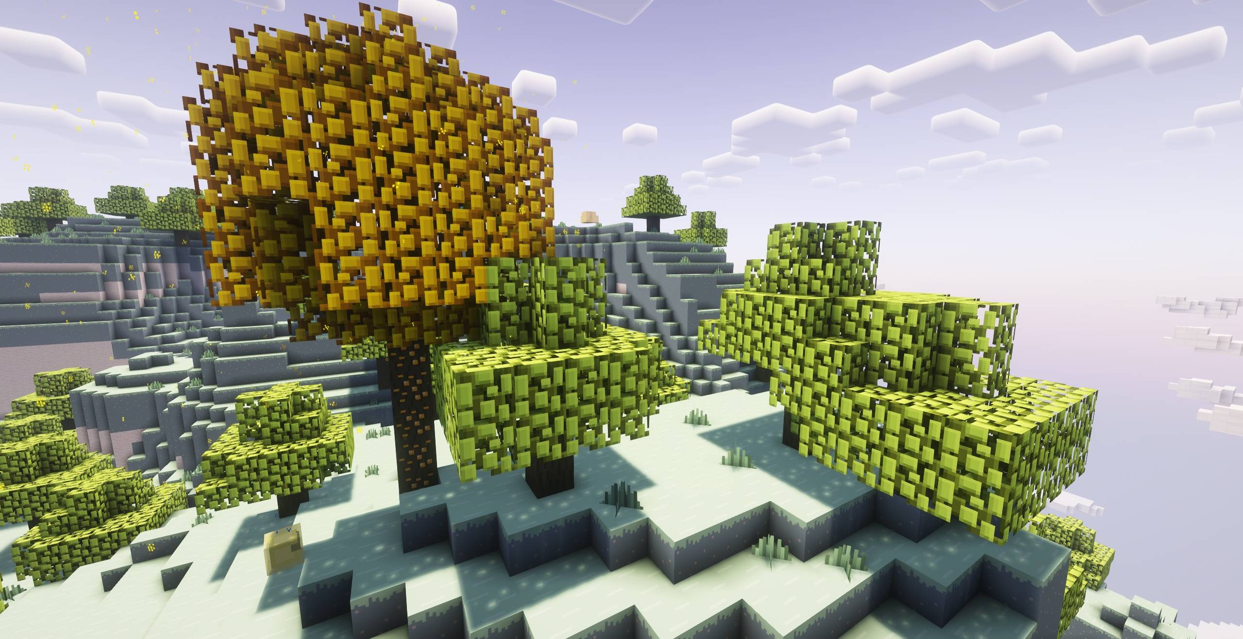 Plastic Better Leaves x Bare Bones - Gallery - Minecraft Resource Packs ...