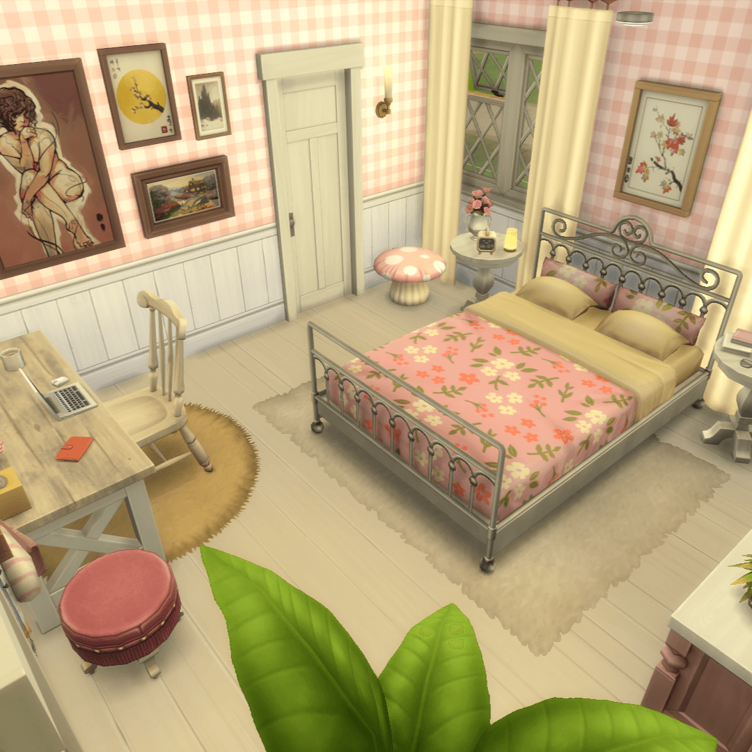 Cute Pink Cottagey Home - Gallery - The Sims 4 Rooms / Lots - CurseForge