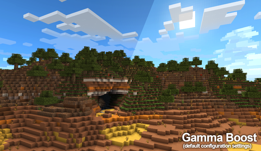 Gamma Boost - Minecraft Resource Packs - CurseForge
