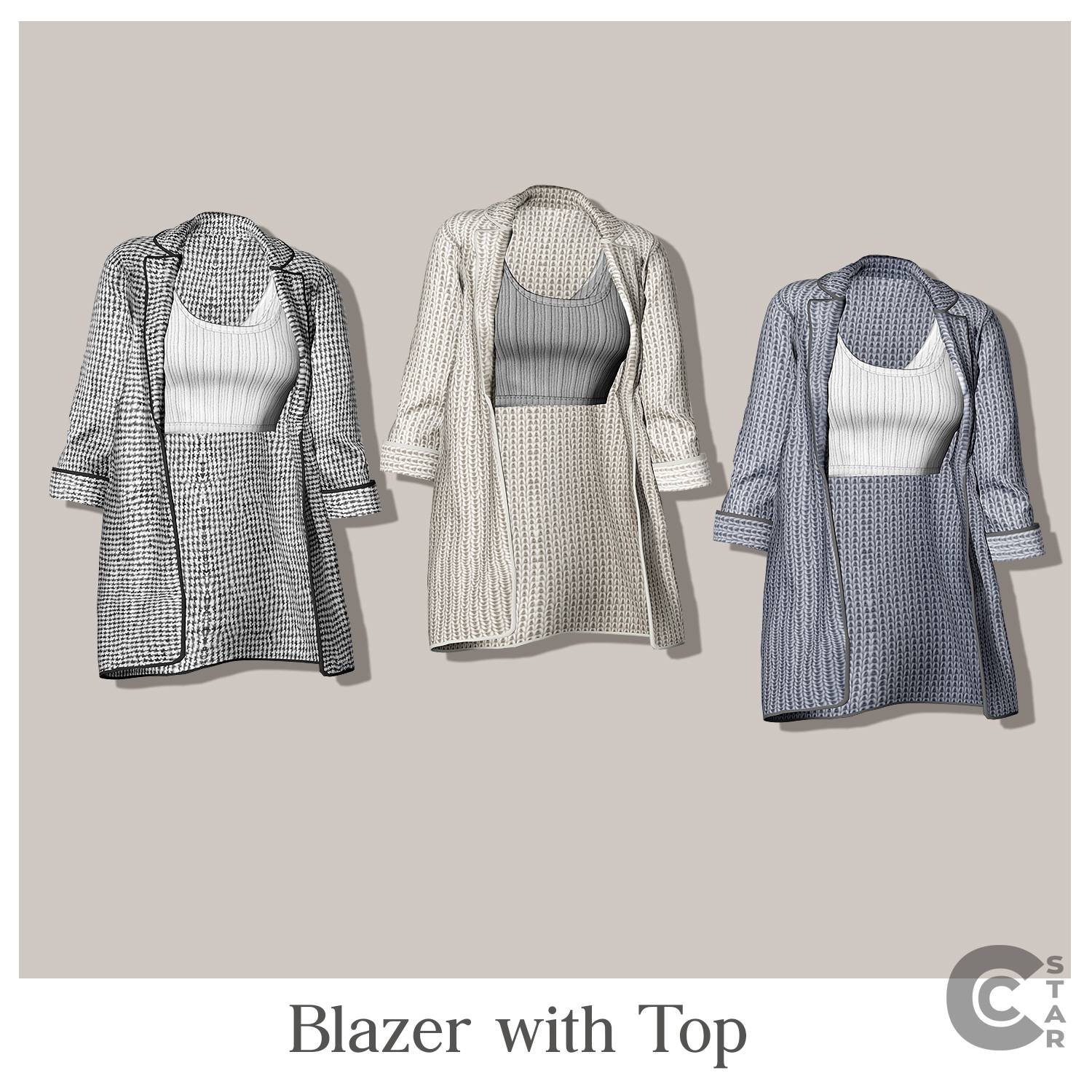 Blazer with Top - Gallery - The Sims 4 Create a Sim - CurseForge