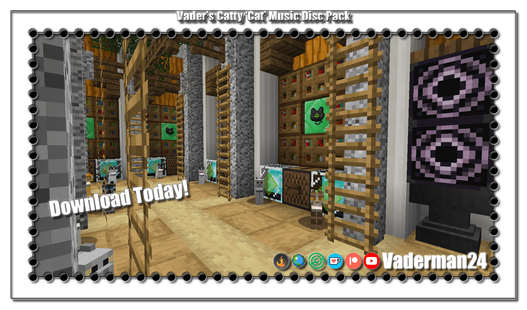 Vader's Catty Programmer 'Cat' Music Disc Pack — 'Cat' Music Disc ...