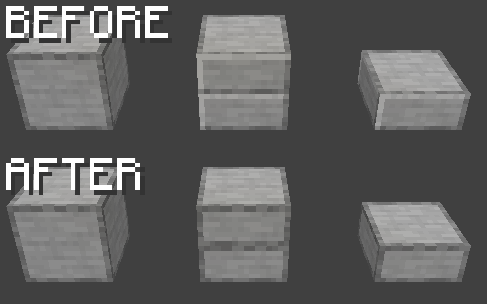 Minecraft Stone Slab Texture Improved Stones Minecraft Texture Pack