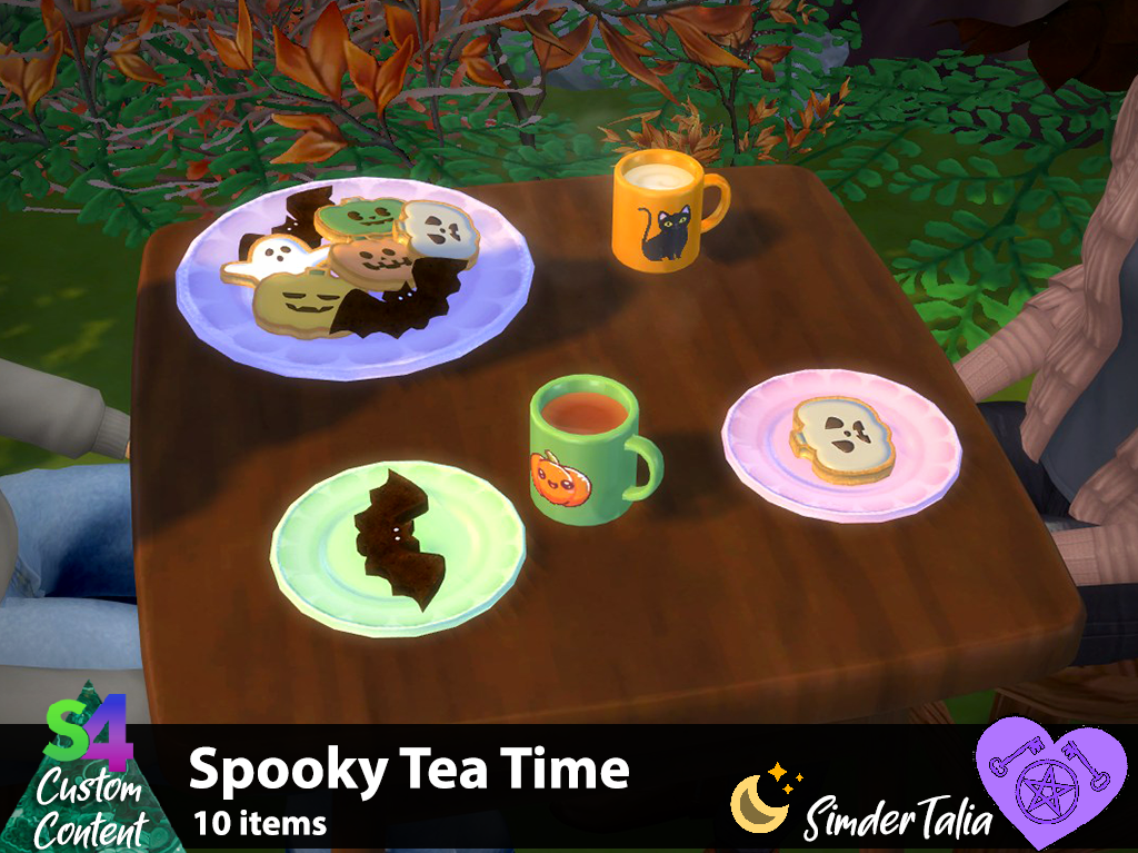 Spooky Tea Time Set - Gallery - The Sims 4 Build / Buy - CurseForge