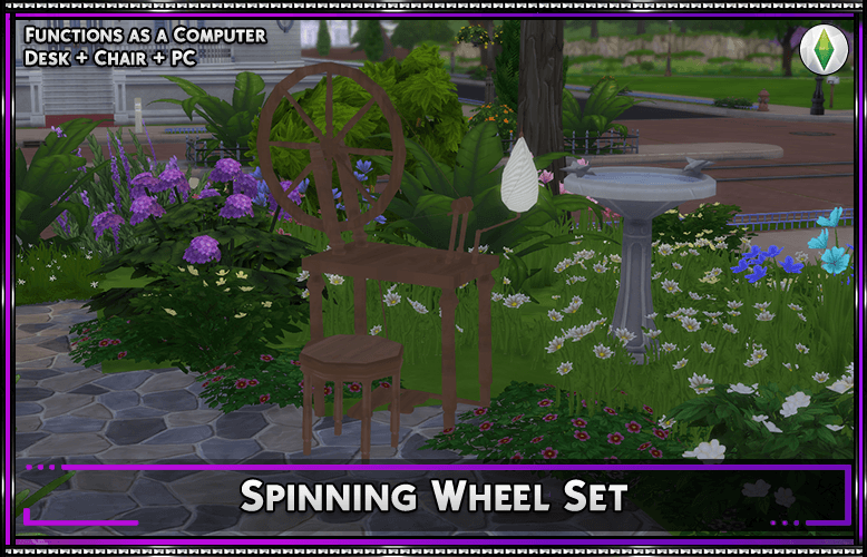 Spinning Wheel Set - Gallery - The Sims 4 Build / Buy - CurseForge