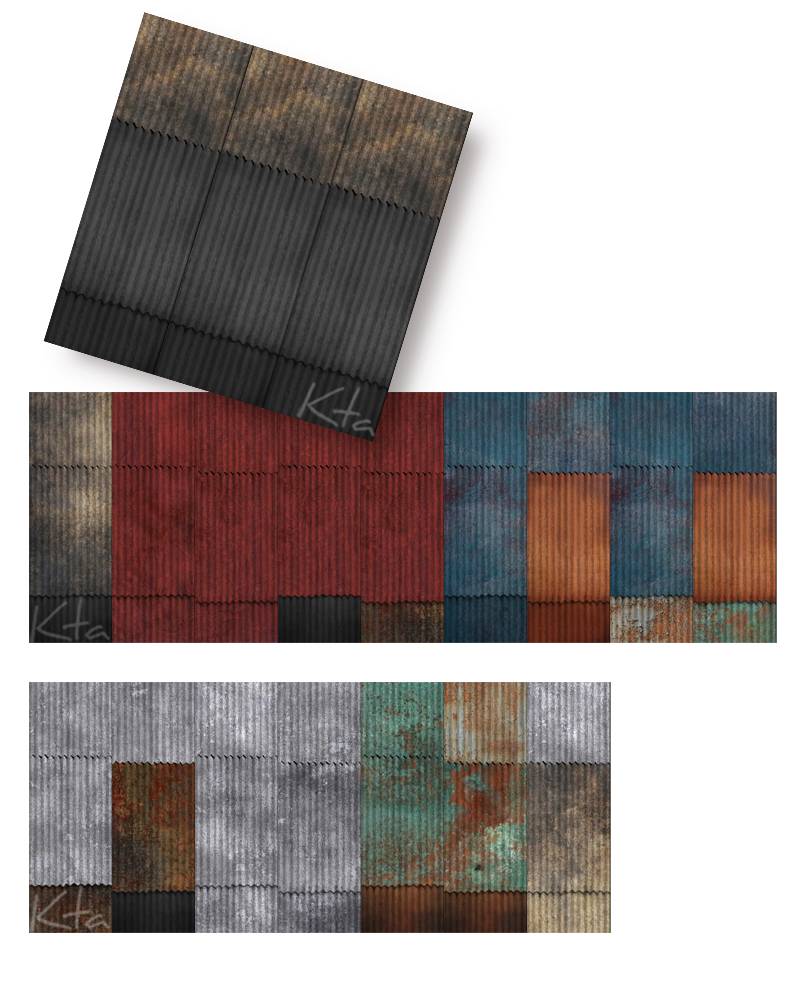 [kta] Metal Walls 1 - Gallery - The Sims 4 Build / Buy - CurseForge