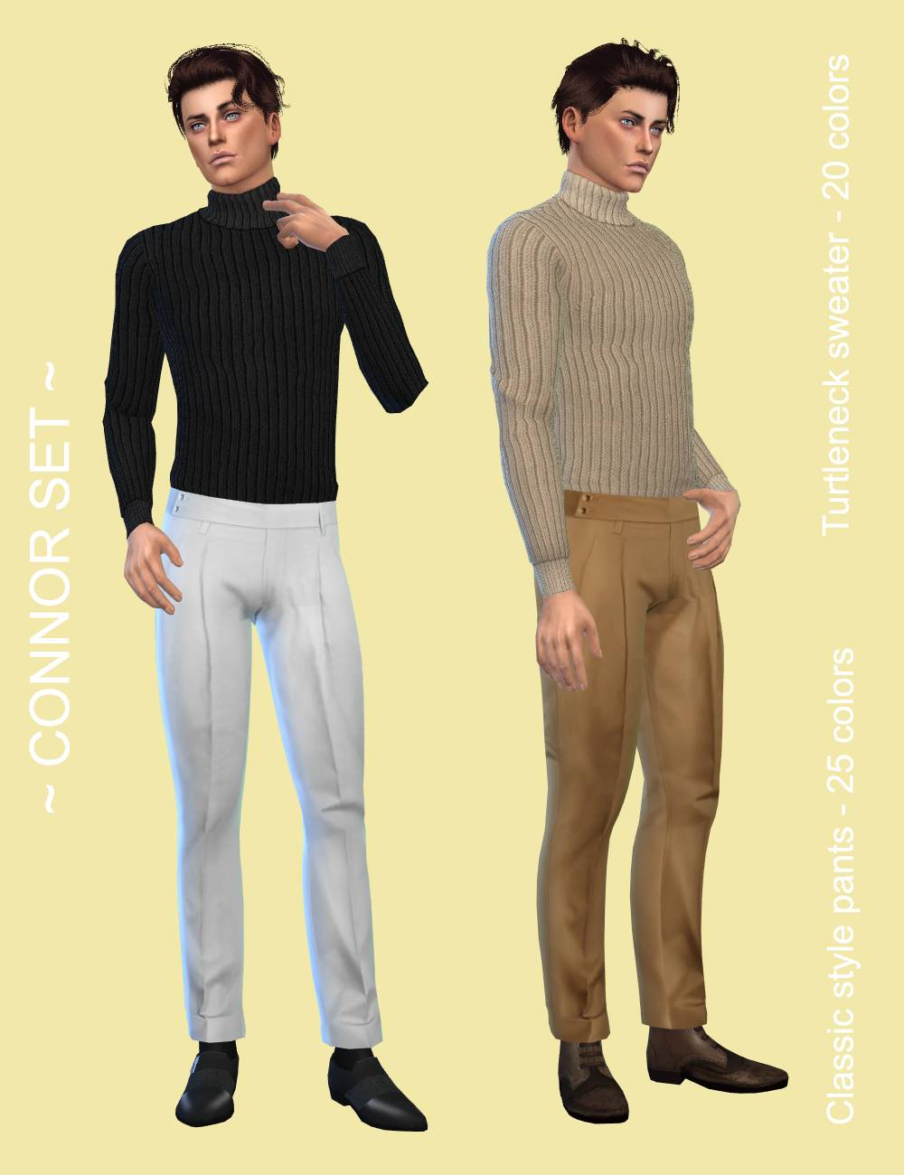 Connor Top - Gallery - The Sims 4 Create a Sim - CurseForge