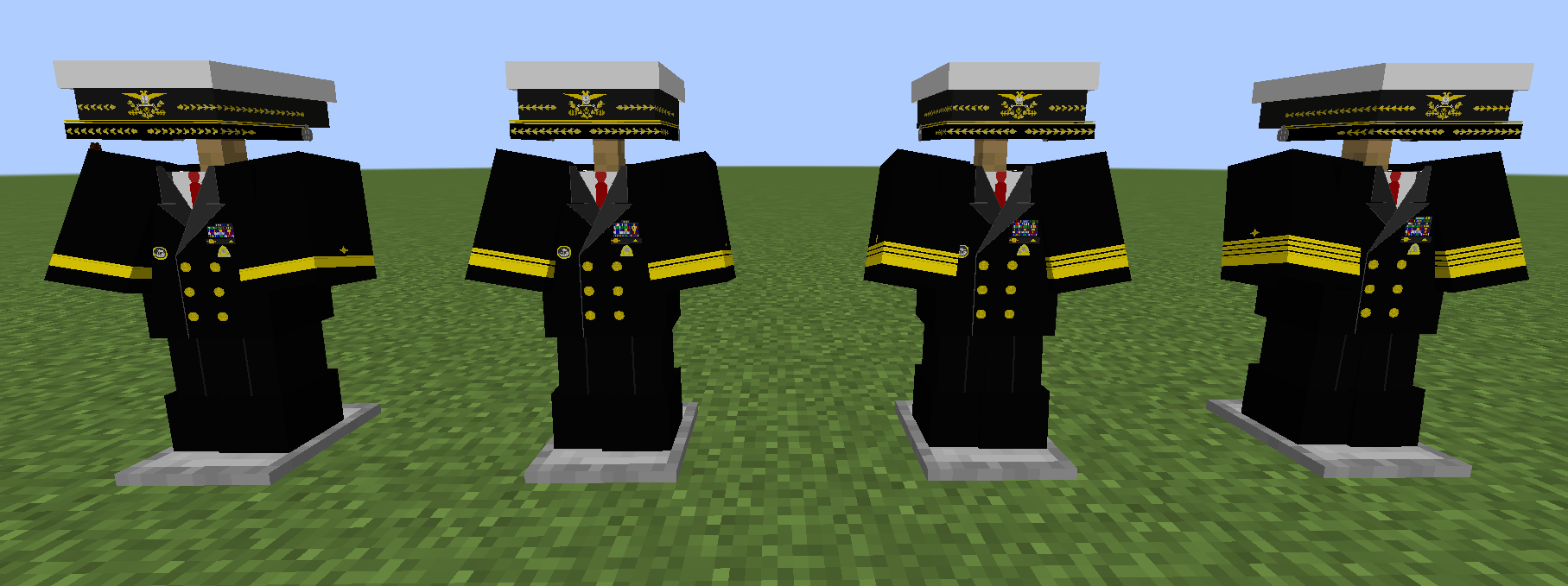 Spartacus' Navy Uniform - Minecraft Mods - CurseForge