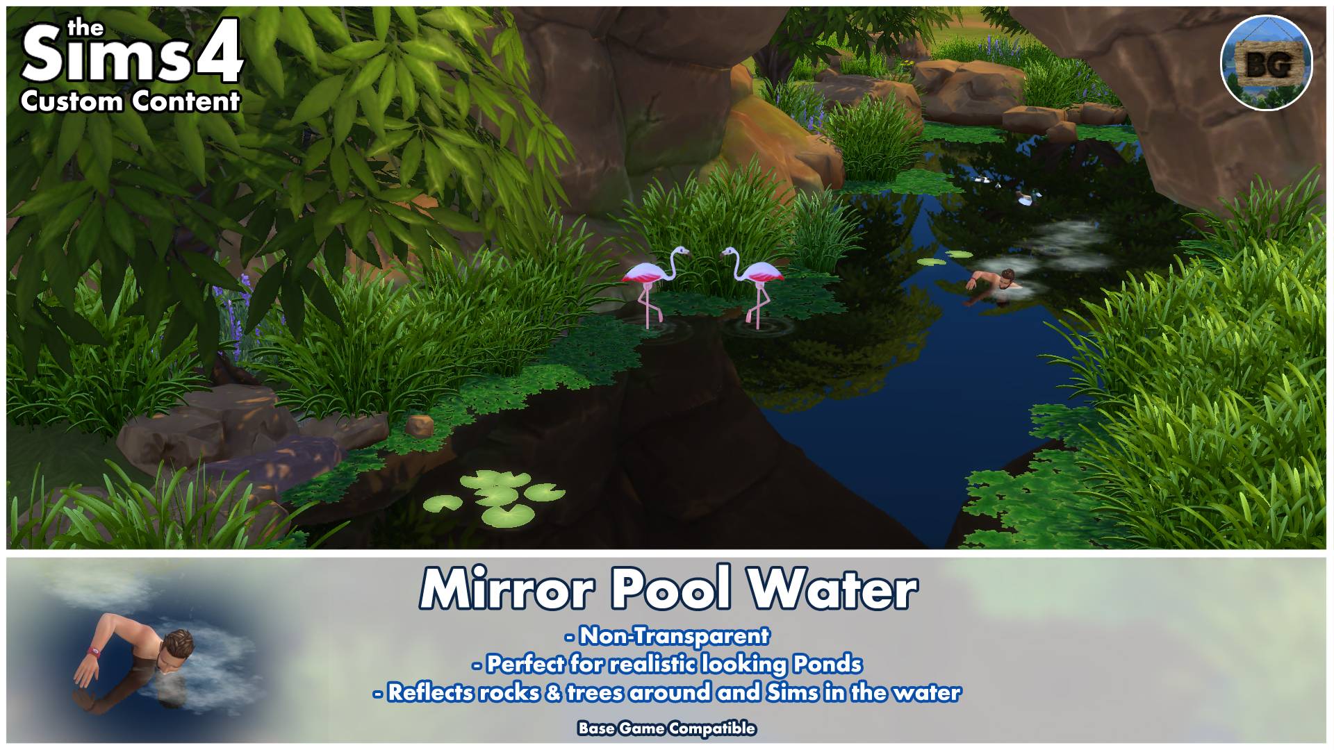Mirror Pool Water - The Sims 4 Build / Buy - CurseForge