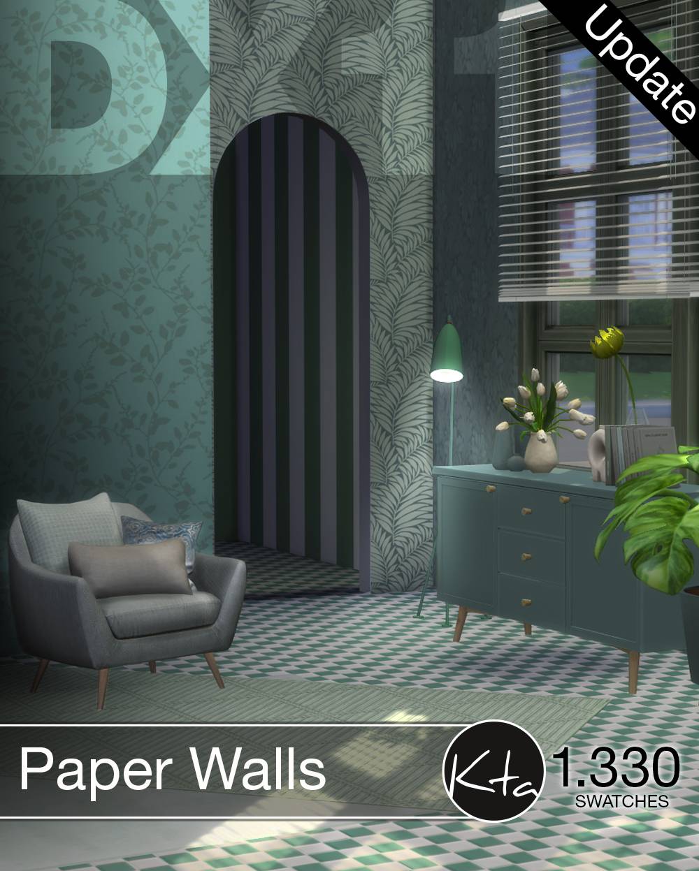 [kta] Paper Walls DX11 Update - Gallery - The Sims 4 Build / Buy ...