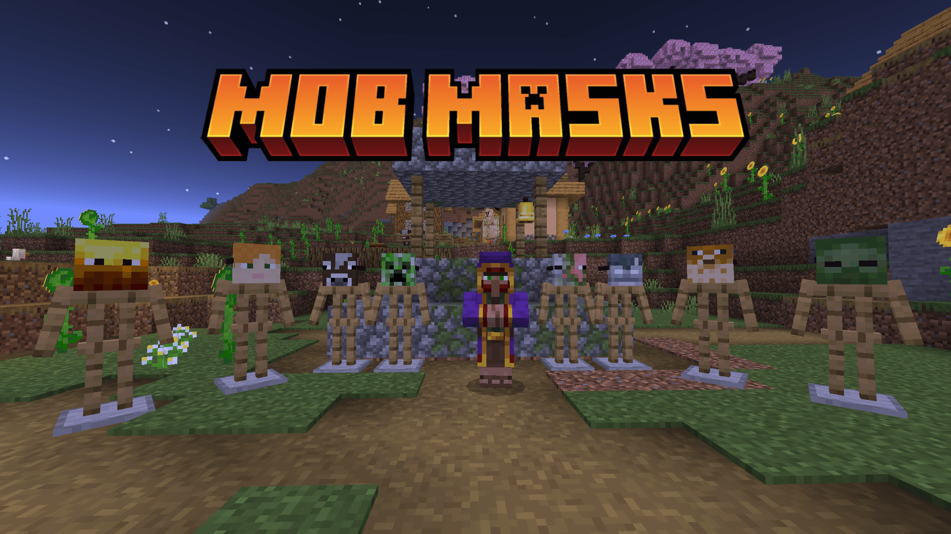 Mob Masks - Gallery - Minecraft Bedrock Addons - CurseForge