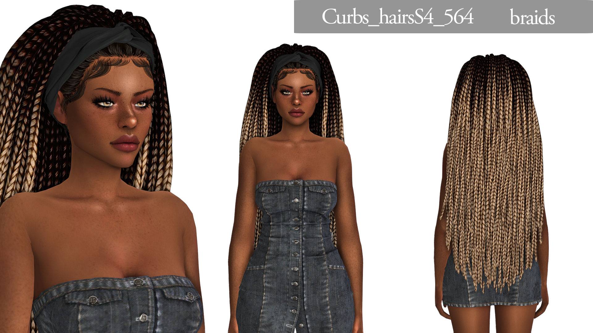 Curbs_hairsS4_563_65 - Gallery - The Sims 4 Create a Sim - CurseForge