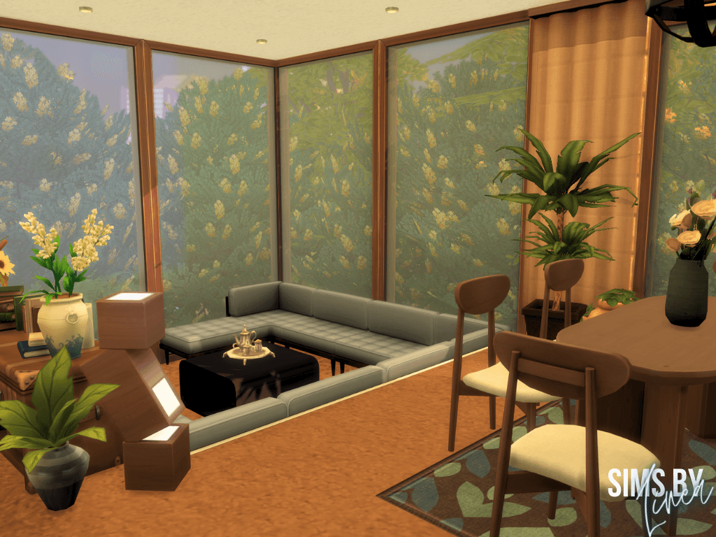 Conversation Pit Living - Gallery - The Sims 4 Rooms / Lots - CurseForge