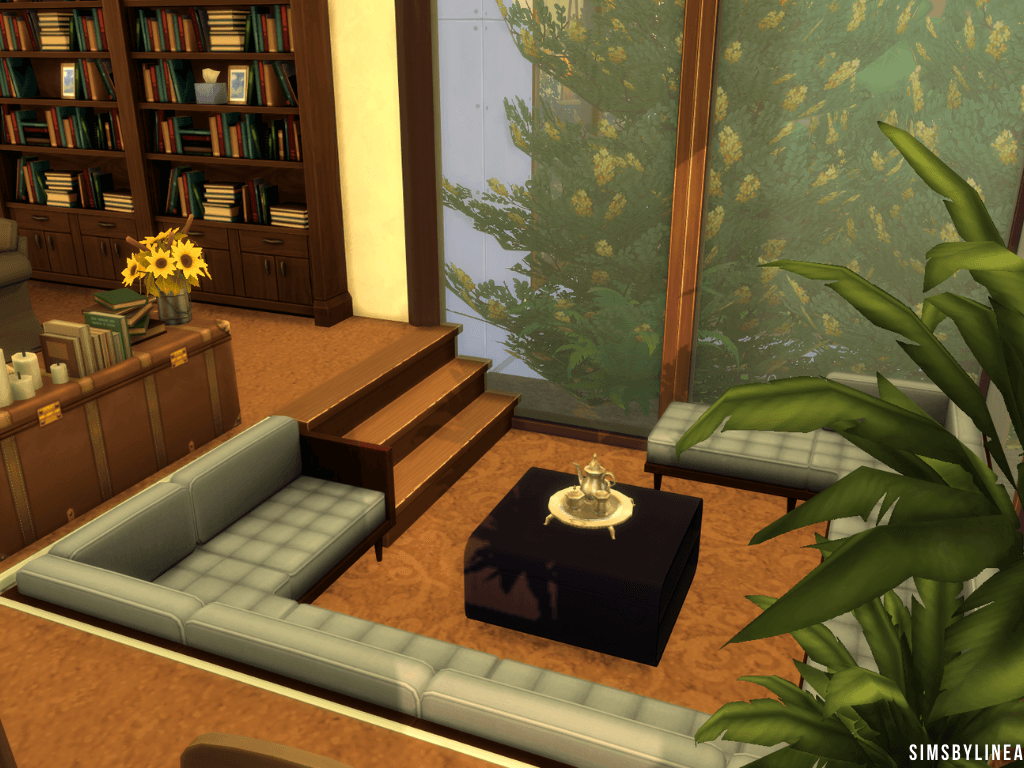 Conversation Pit Living - Gallery - The Sims 4 Rooms / Lots - CurseForge