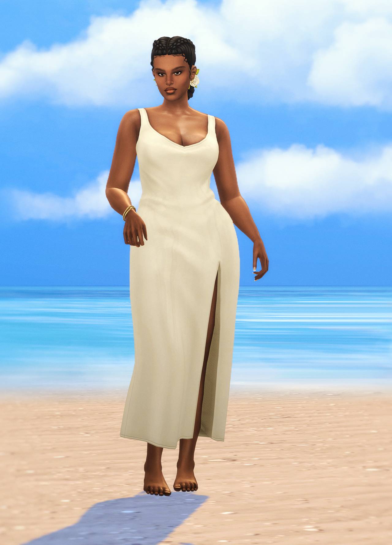 Summer in Tartosa II - Marina Dress with Apollo Wrist Set - The Sims 4 ...
