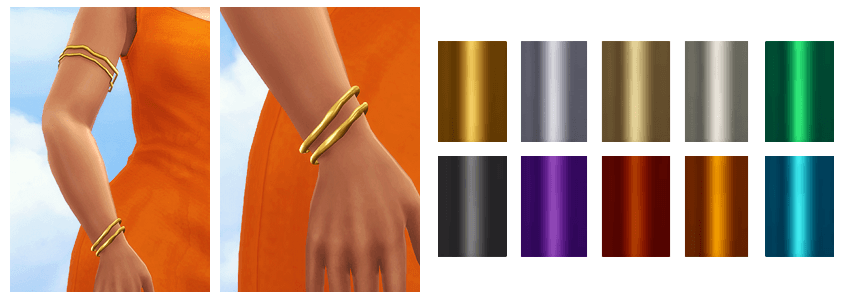 Summer in Tartosa II - Marina Dress with Apollo Wrist Set - The Sims 4 ...