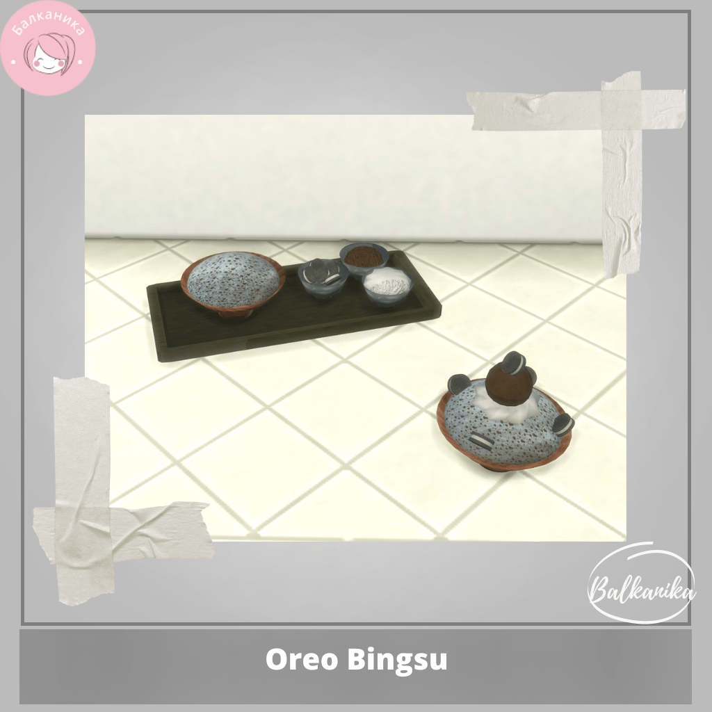 Oreo Bingsu - Gallery - The Sims 4 Mods - CurseForge