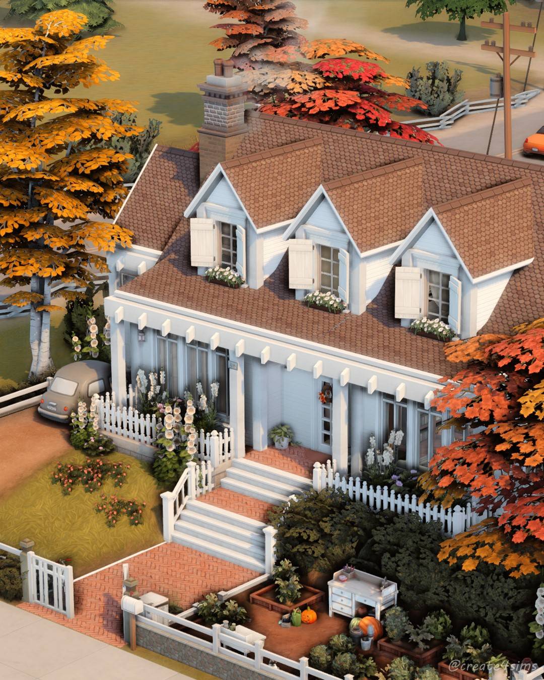 Autumnal Family Home - Gallery - The Sims 4 Rooms / Lots - CurseForge