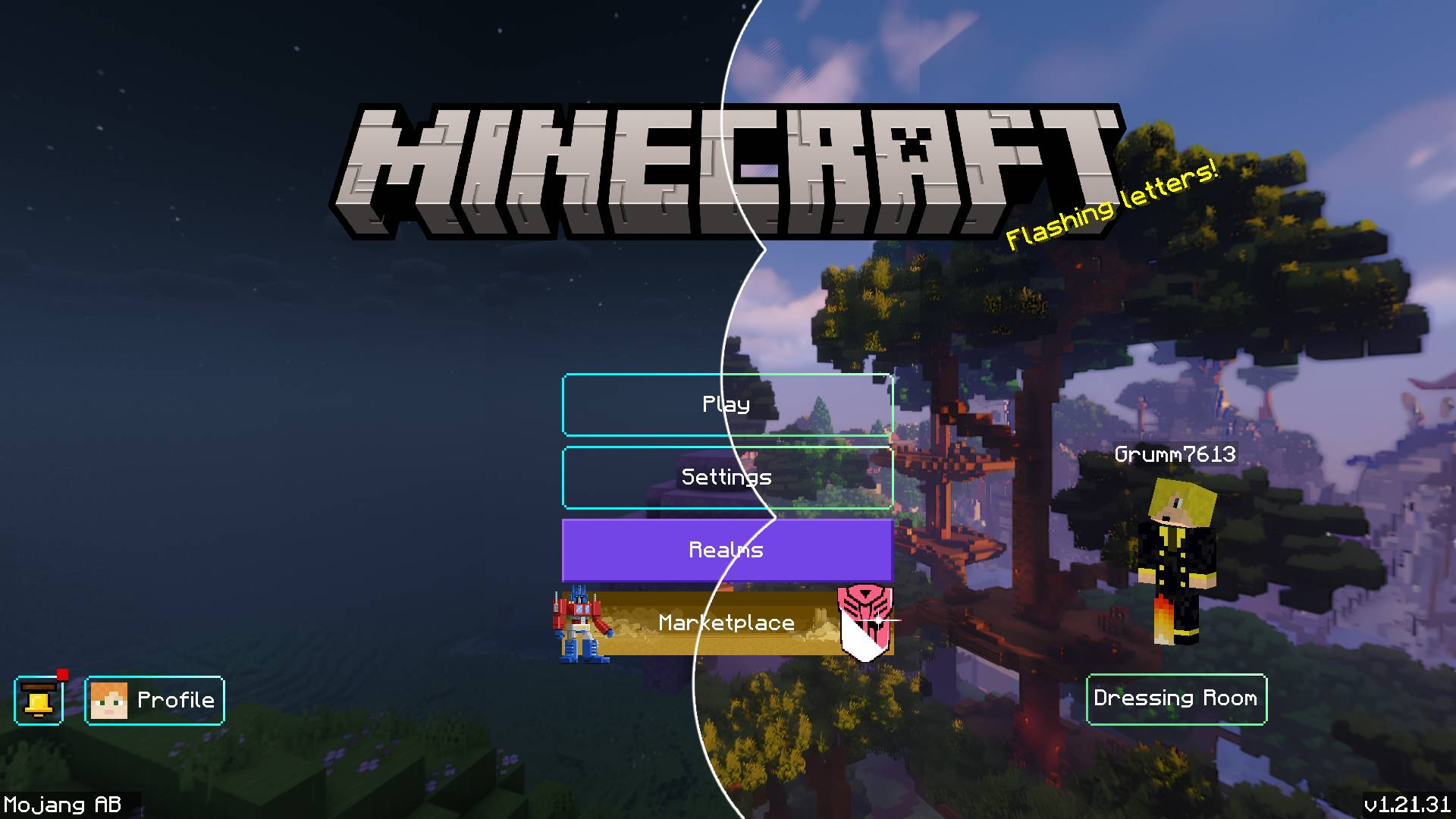 Clean Ui Texture Pack v5.3 | Blue & Green Mode - Minecraft Bedrock ...