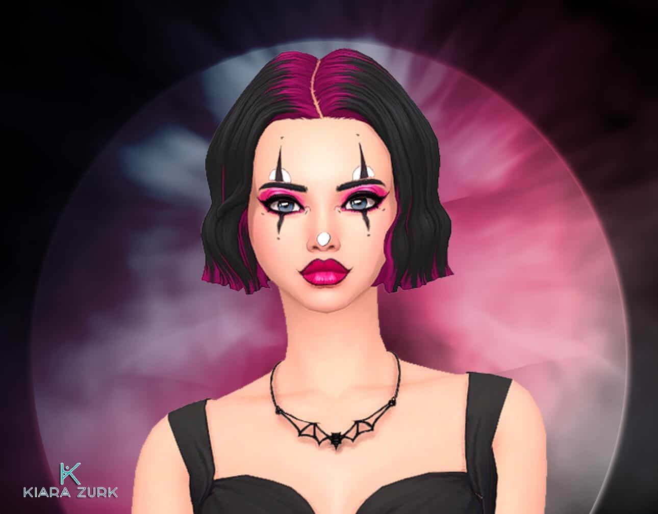 Halloween Clown Face Paint - Gallery - The Sims 4 Create a Sim - CurseForge