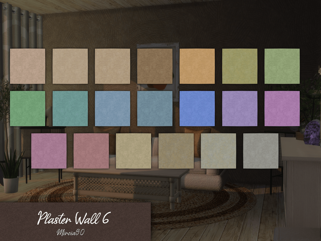 Plaster Wall #6 - Gallery - The Sims 4 Build / Buy - CurseForge