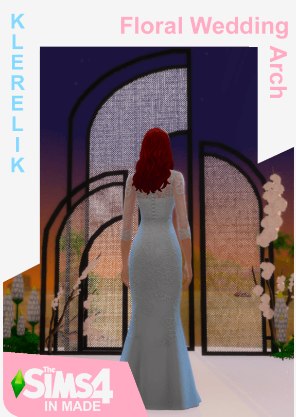 Floral Wedding Arch - Gallery - The Sims 4 Build / Buy - CurseForge