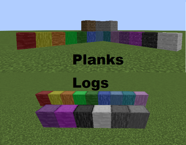 Sc4ry Colored Wood - Gallery - Minecraft Mods - CurseForge