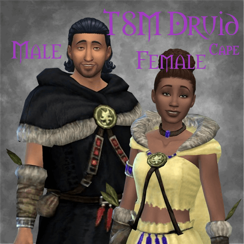 TSM Druid Cape Outfit - Gallery - The Sims 4 Create a Sim - CurseForge