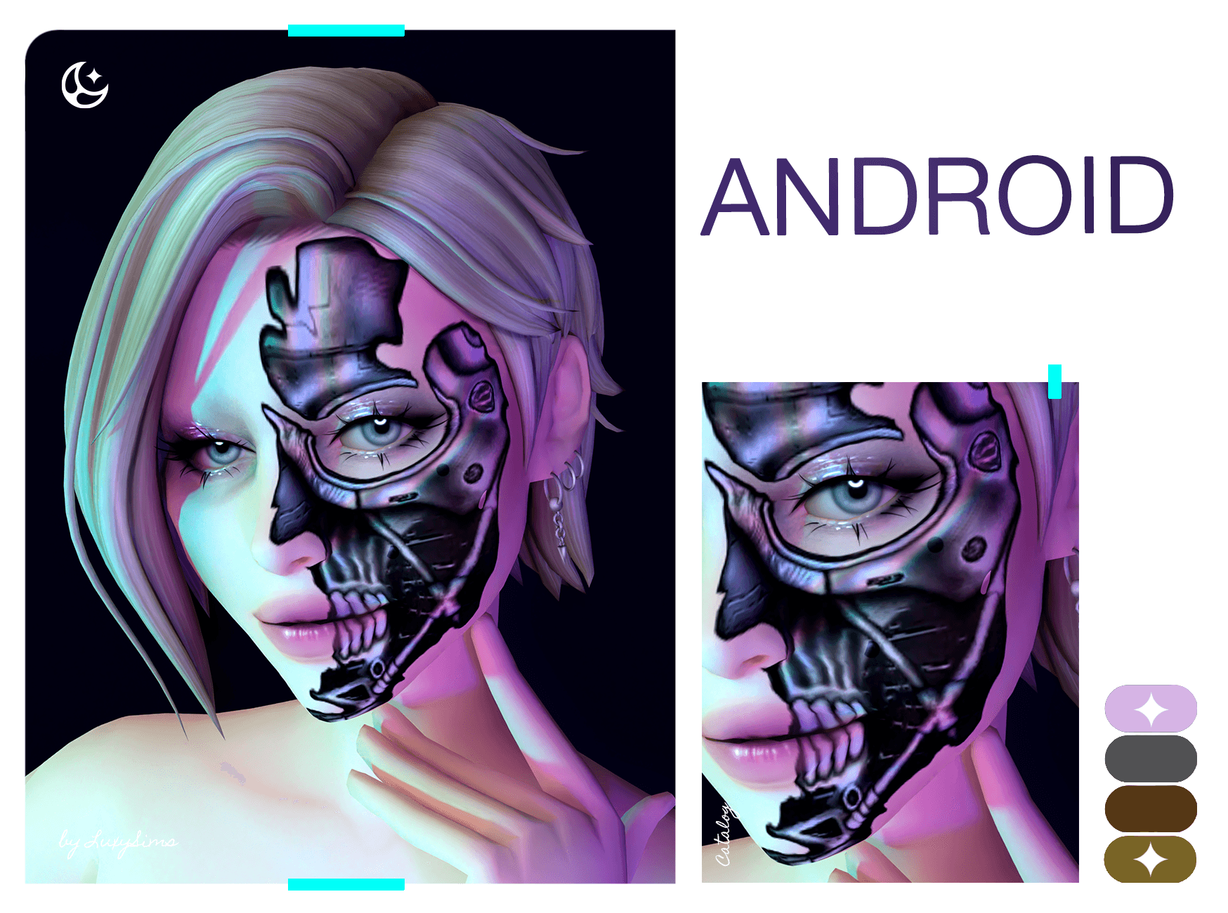 Android Makeup - The Sims 4 Create a Sim - CurseForge
