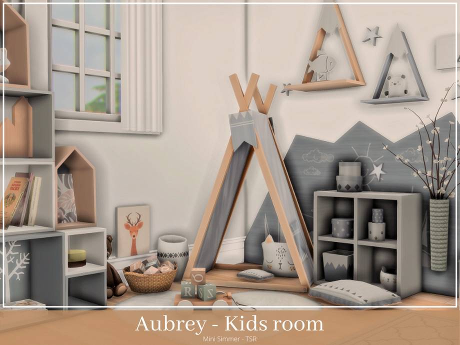 Aubrey Kids room - Gallery - The Sims 4 Rooms / Lots - CurseForge