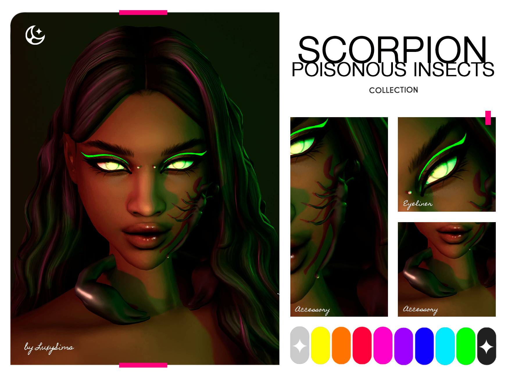 Scorpion - Poisonous Insects Collection - The Sims 4 Create a Sim ...