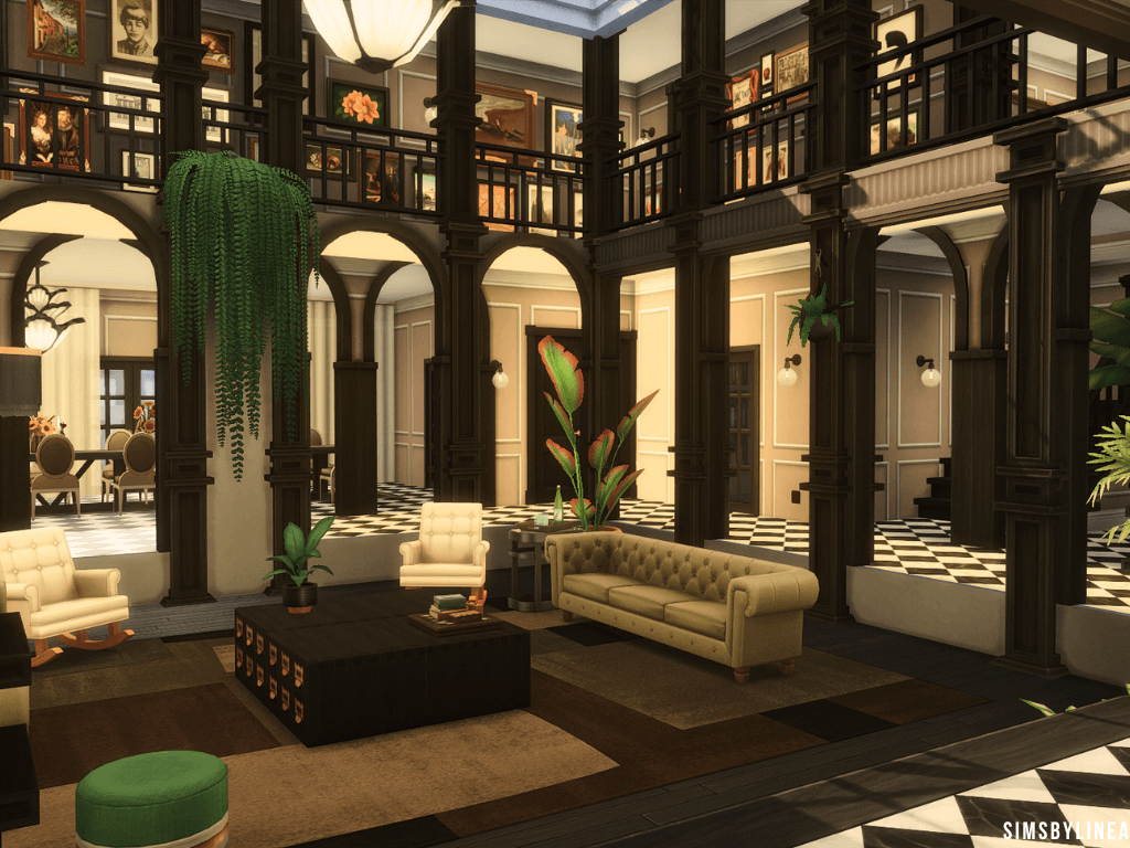 Eucalyptus Lane Mansion - Gallery - The Sims 4 Rooms / Lots - CurseForge