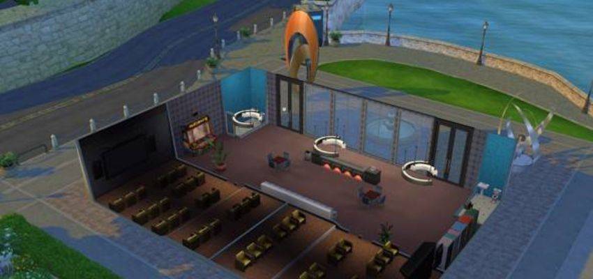 Cinema Windenburg - Gallery - The Sims 4 Rooms / Lots - CurseForge