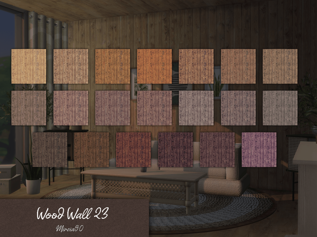 Wood Wall #23 - Gallery - The Sims 4 Build / Buy - CurseForge