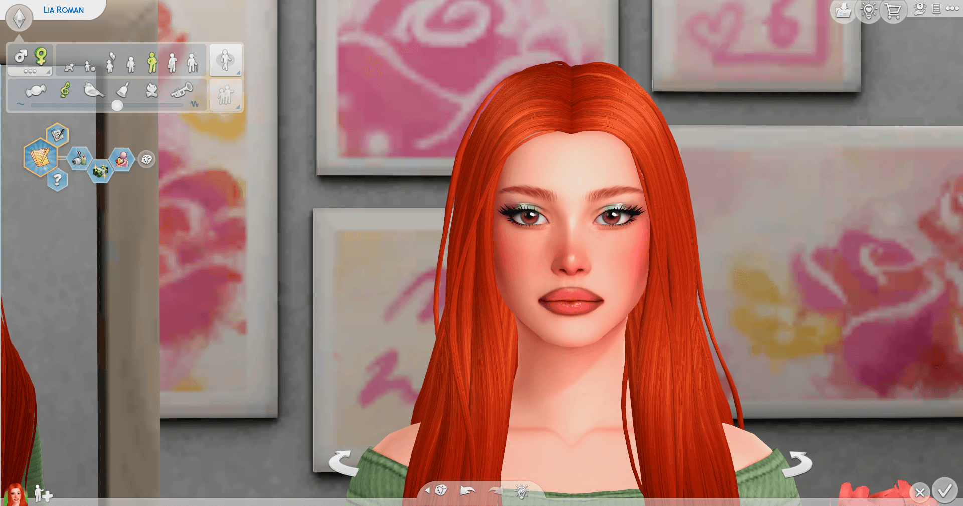 Lia Roman - Gallery - The Sims 4 Sims / Households - CurseForge
