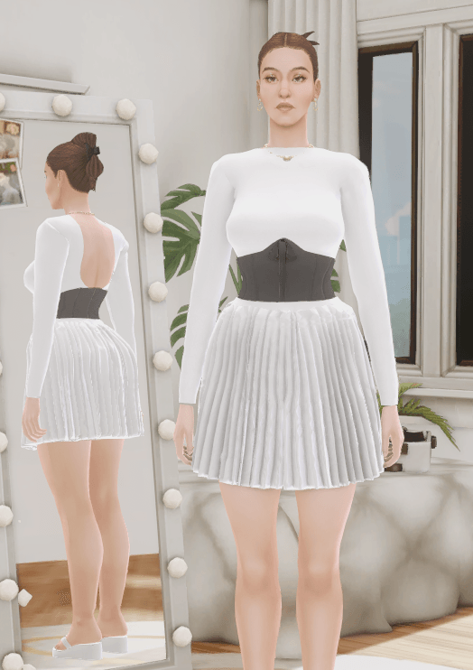 SLN dress op001 - Gallery - The Sims 4 Create a Sim - CurseForge