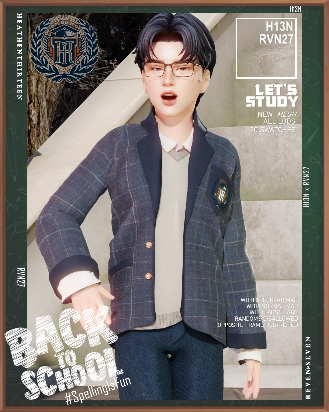 Child's Exclusive Long-sleeves Blazer Shirt with Vest Winter School ...