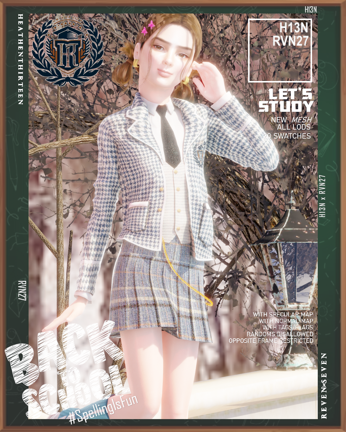 Girl's Contrast Trim Solid Blazer Jacket Winter School Uniform - The ...