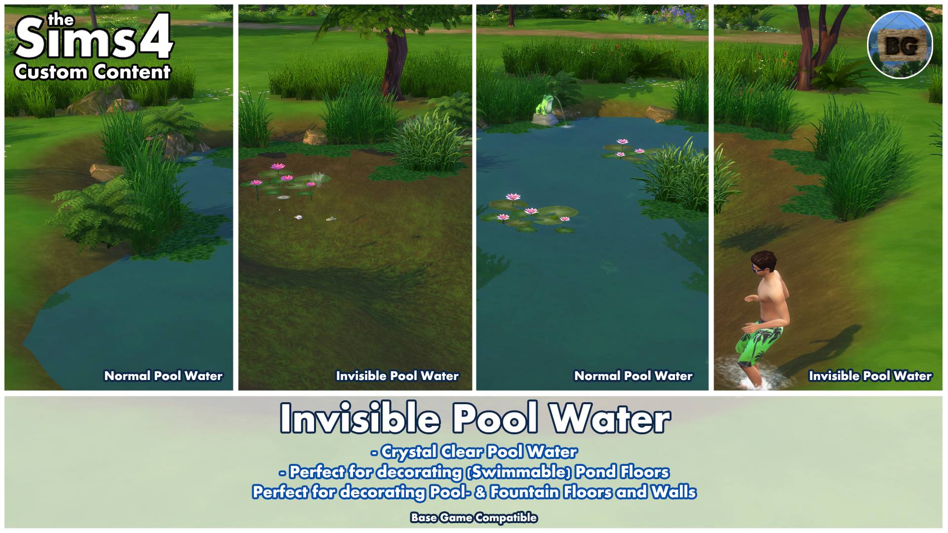 Invisible Pool Water - The Sims 4 Build / Buy - CurseForge
