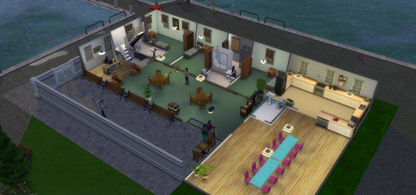 Asylum on the water - Gallery - The Sims 4 Rooms / Lots - CurseForge