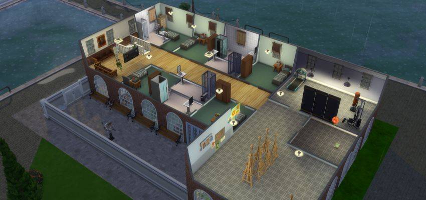 Asylum on the water - Gallery - The Sims 4 Rooms / Lots - CurseForge