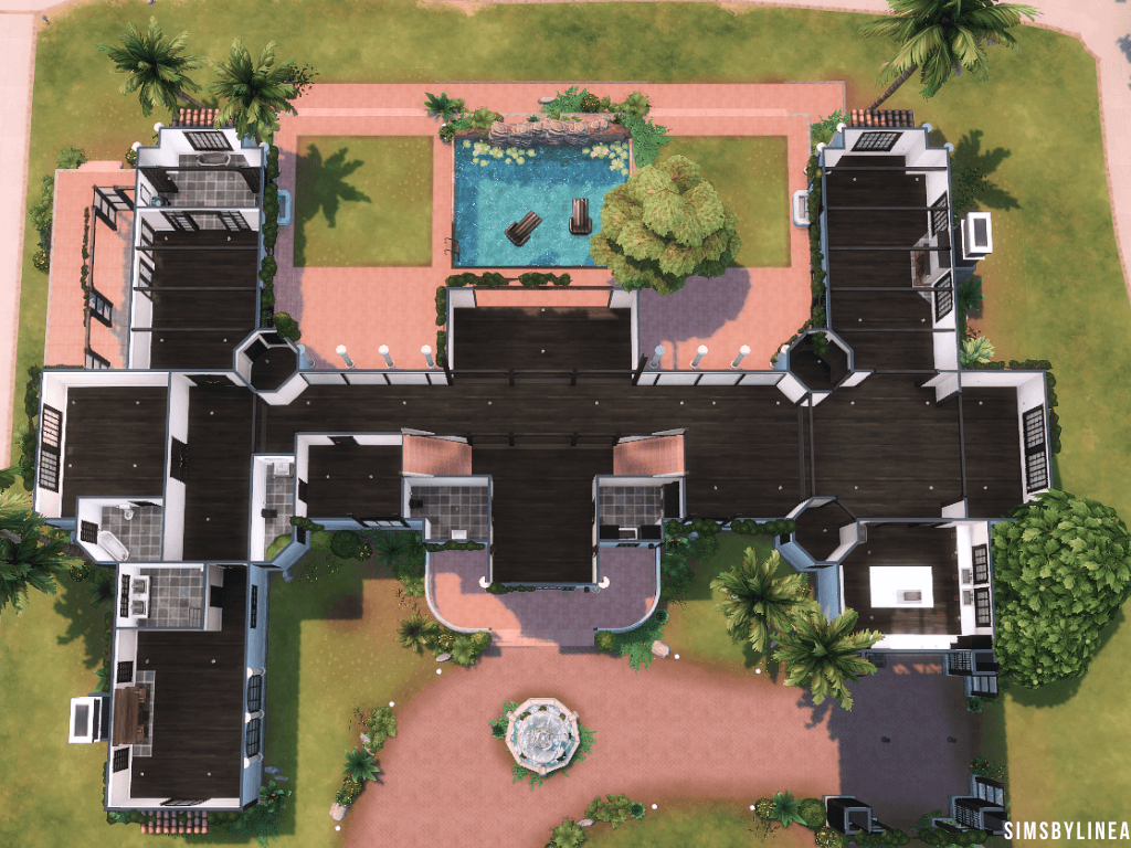 Twin Oracle Mansion - Gallery - The Sims 4 Rooms / Lots - CurseForge