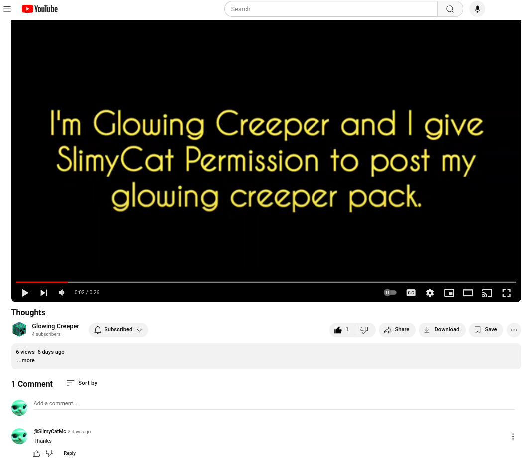Glowing Creeper's Glowing Creeper Overlay 16x - Gallery - Minecraft ...