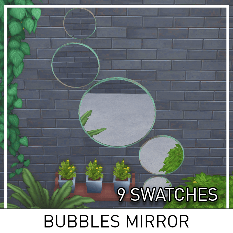 [SINSIMCC] Bubbles Mirror - Gallery - The Sims 4 Build / Buy - CurseForge