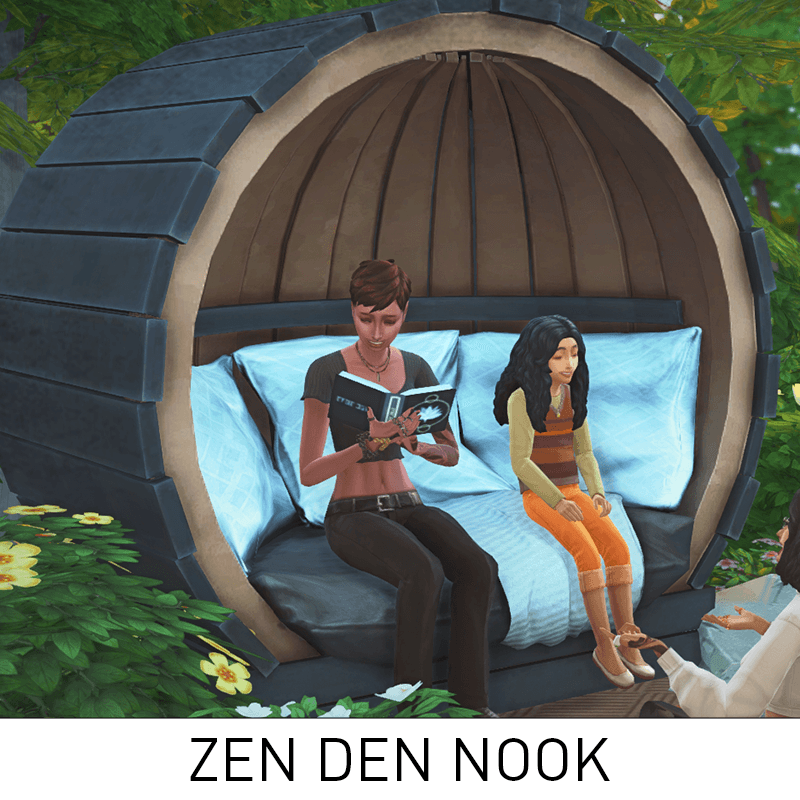 Zen Den Nook (Loveseat) - Gallery - The Sims 4 Build / Buy - CurseForge
