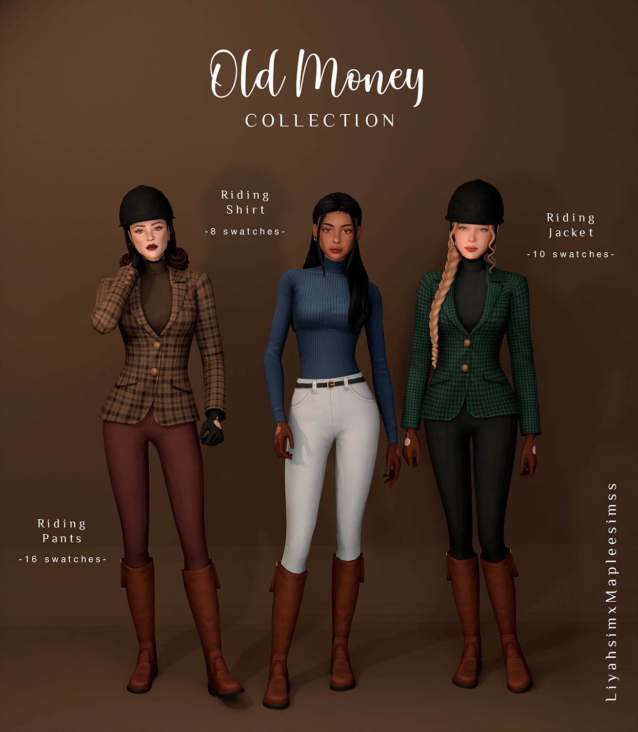 [Old Money Collection] - Equestrian hat - Gallery - The Sims 4 Create a ...